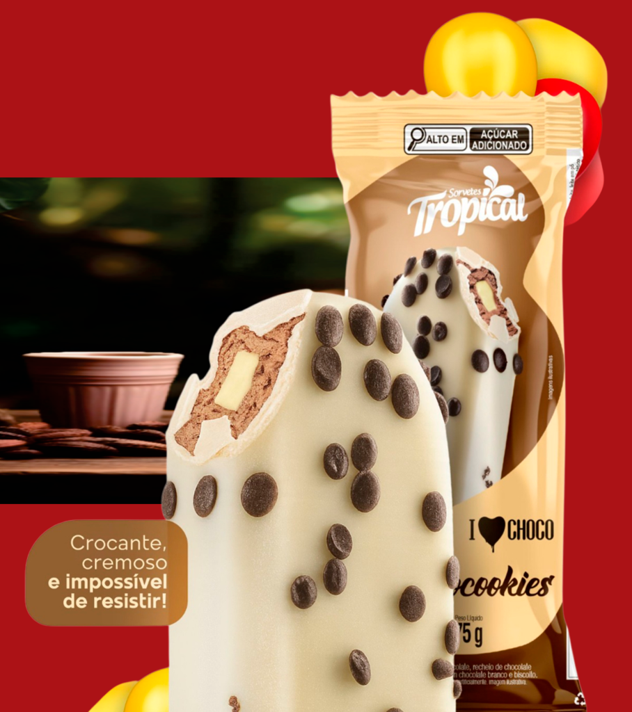 Chococookies - Sorvetes Tropical